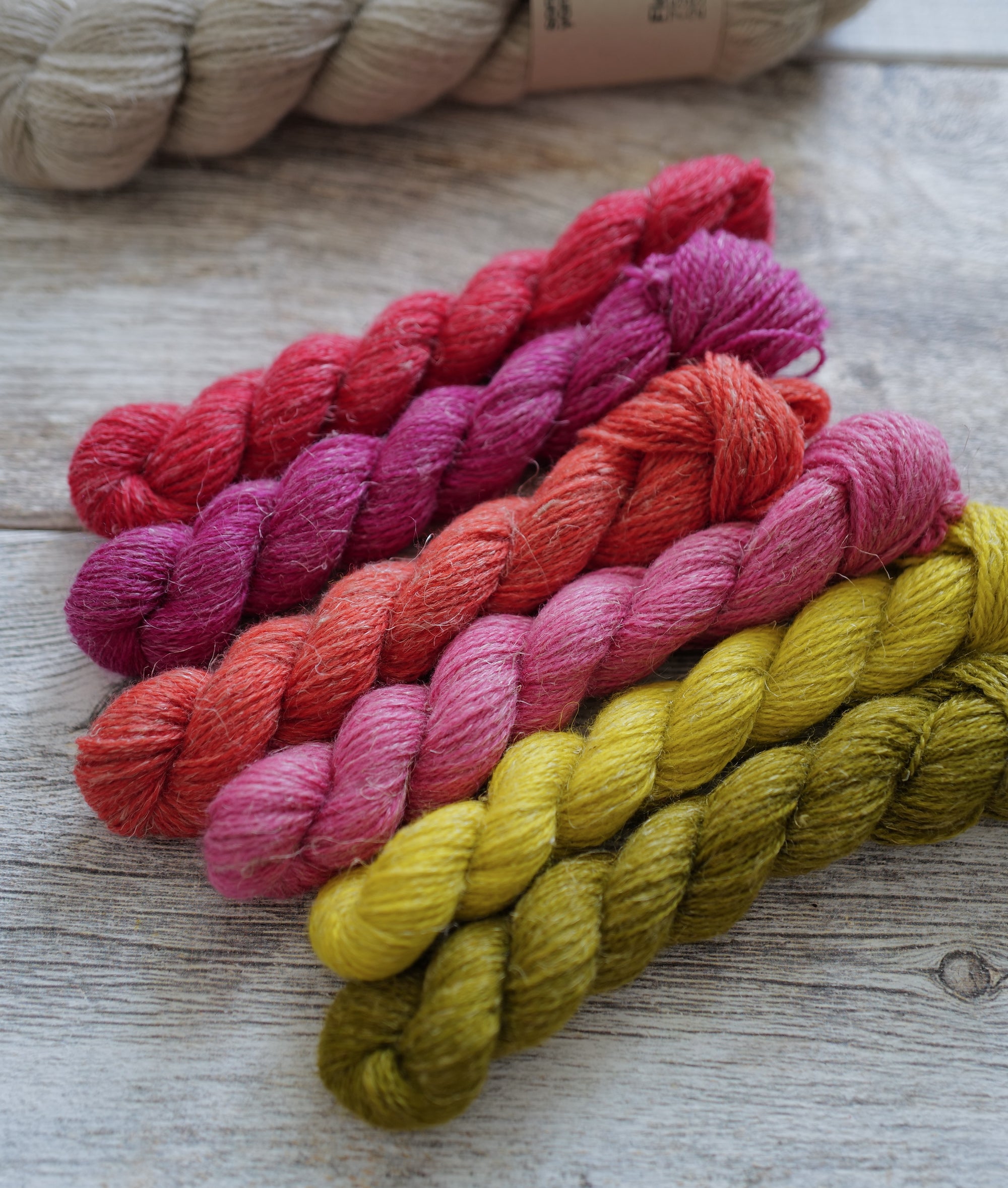 Fleece & Flax Mini Skeins – Sonder Yarn Co.