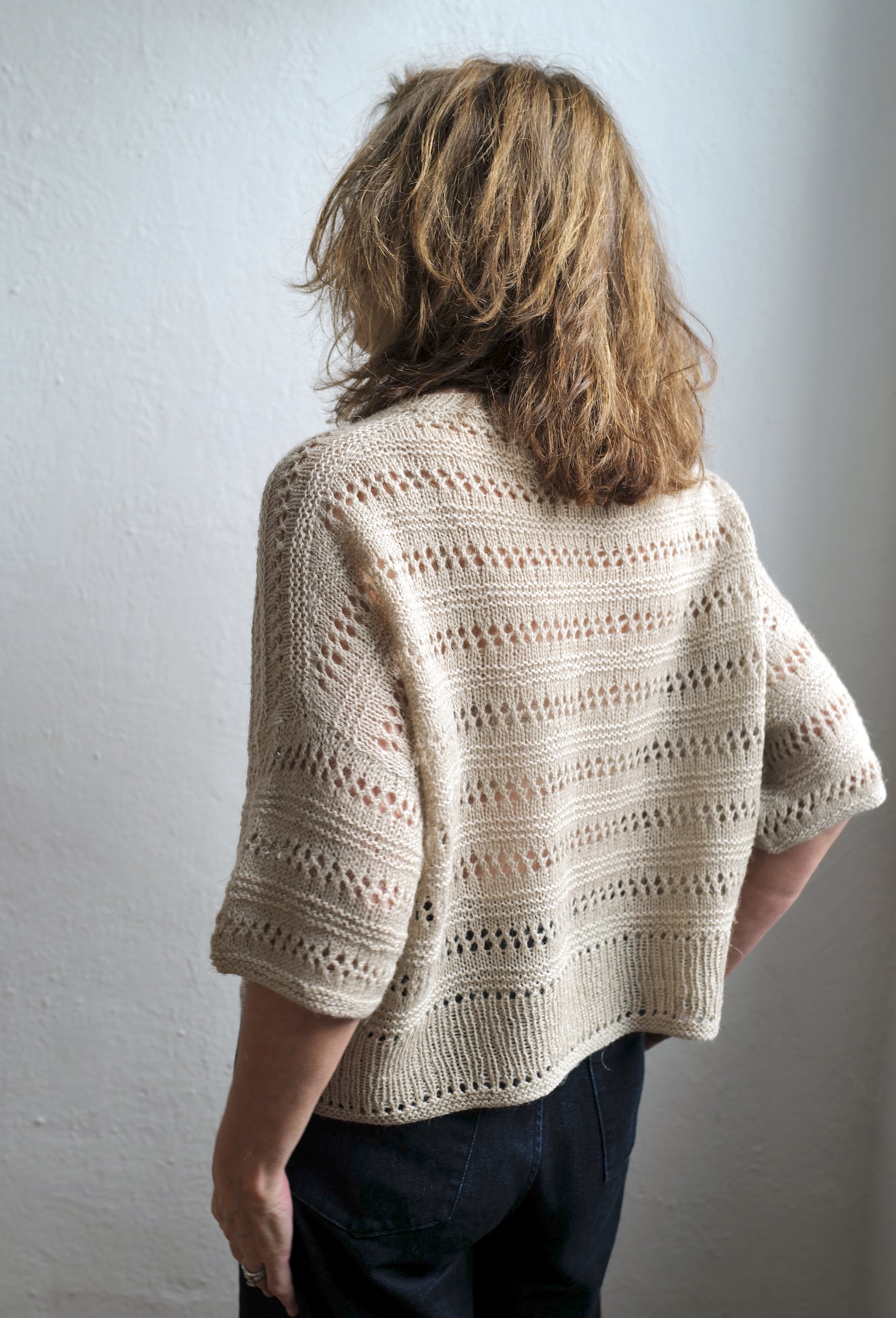 Lacey Loop Tee (F&F) by Other Loops – Sonder Yarn Co.