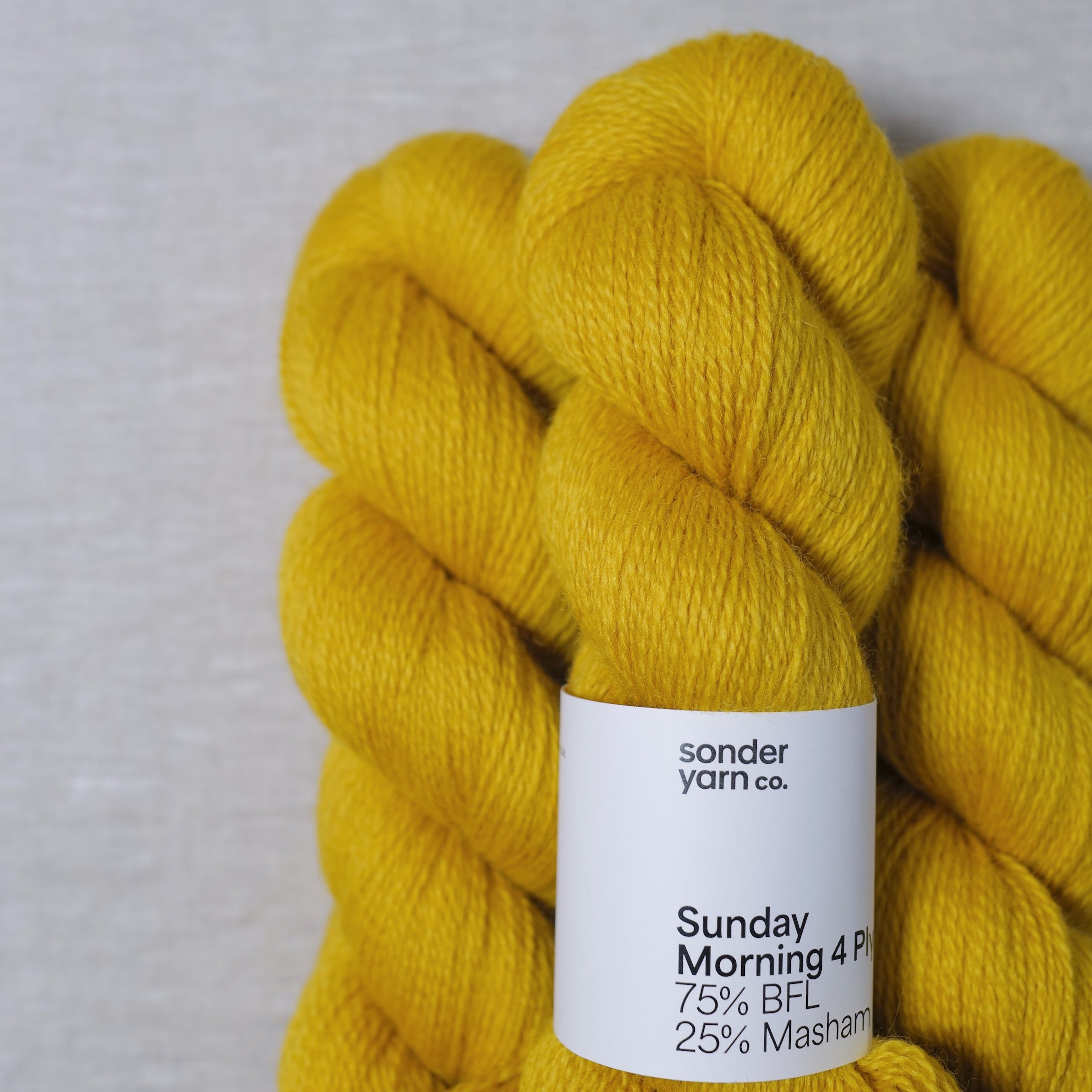 Sunday Morning 4 Ply (Ecru) – Sonder Yarn Co.